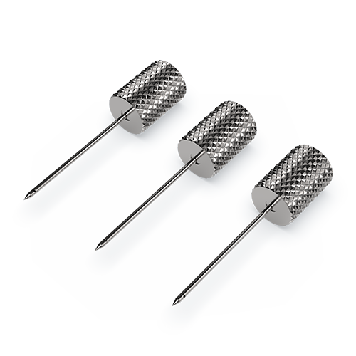 Needles .018" x .008" x .75" side port taper Chaney Syringe pkg./3 ...