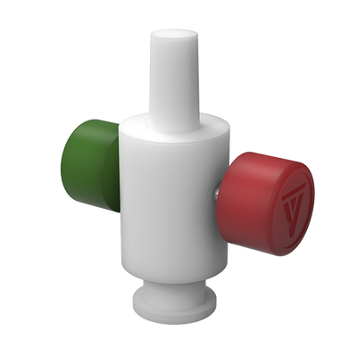 Mininert Valve for Luer-Tip Syringes – VICI Precision Sampling