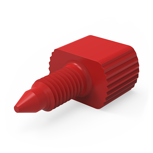 Custom Logo Nylon Column Endstopper Plugs - 10-32 – VICI Precision Sampling