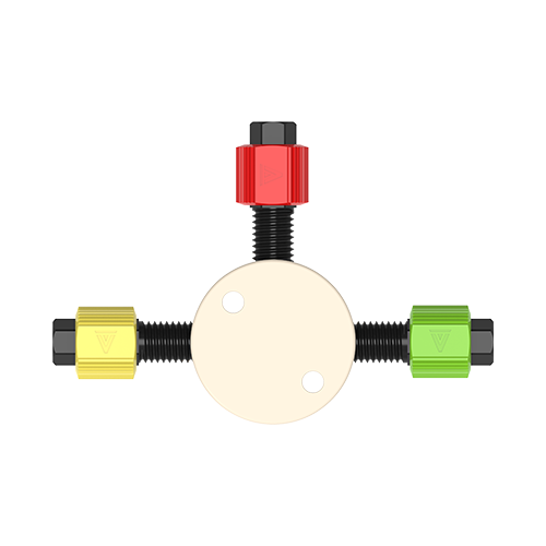 Low Pressure PEEK Tees – VICI Precision Sampling