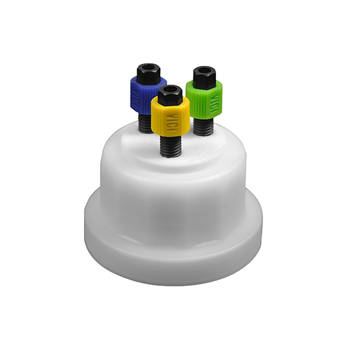 VICI Caps – S40 Threads - 3 Ports – VICI Precision Sampling