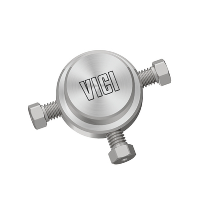 Stainless Steel Tee - For 1/16'' Tubing – VICI Precision Sampling