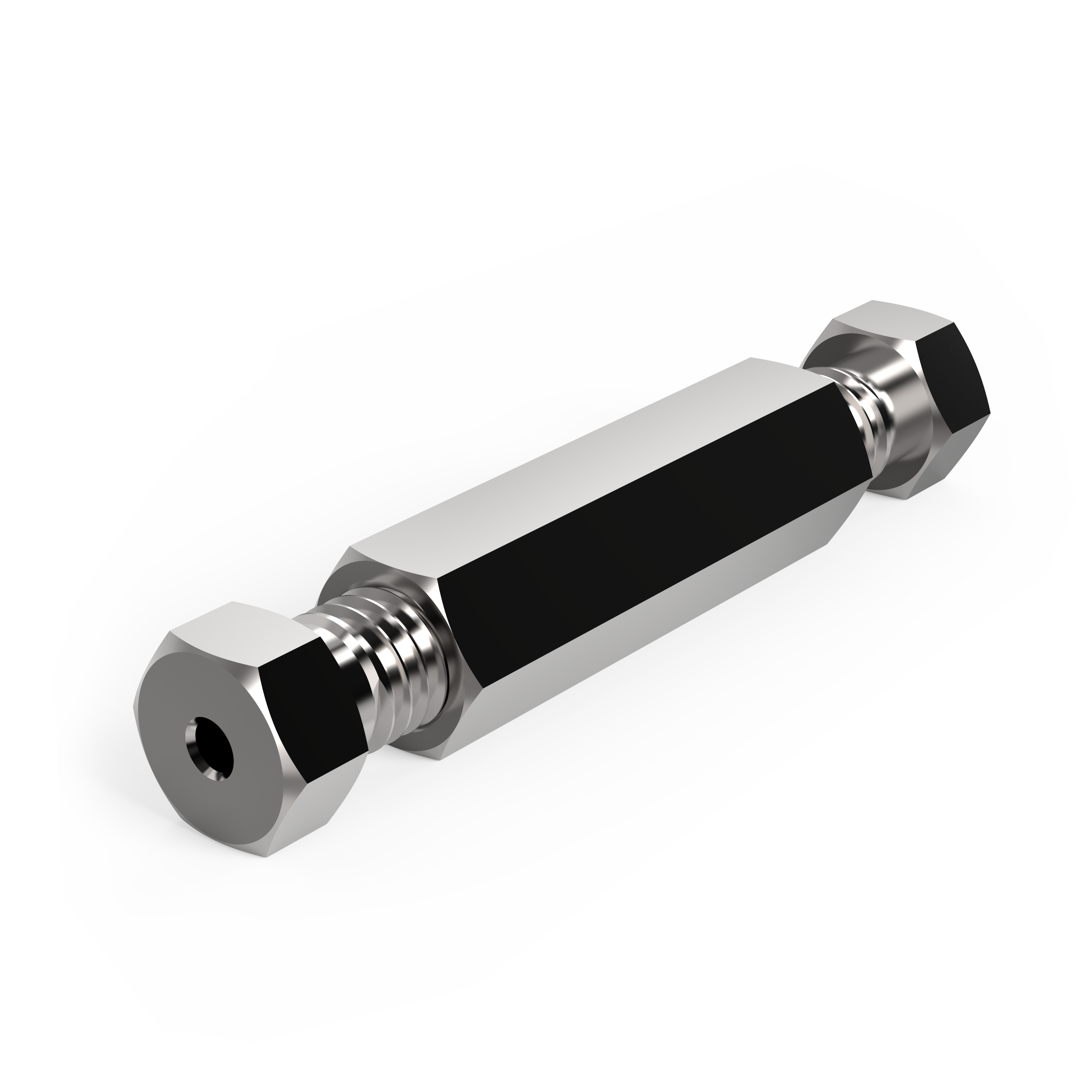 Stainless Steel Union - 1/16" ID , 10-32 Threads, Complete – VICI Precision Sampling