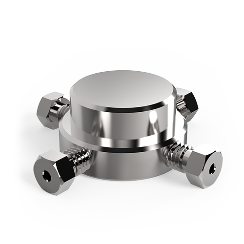 Stainless Steel Crosses - For 1/16'' Tubing, 10-32 Thread – VICI ...